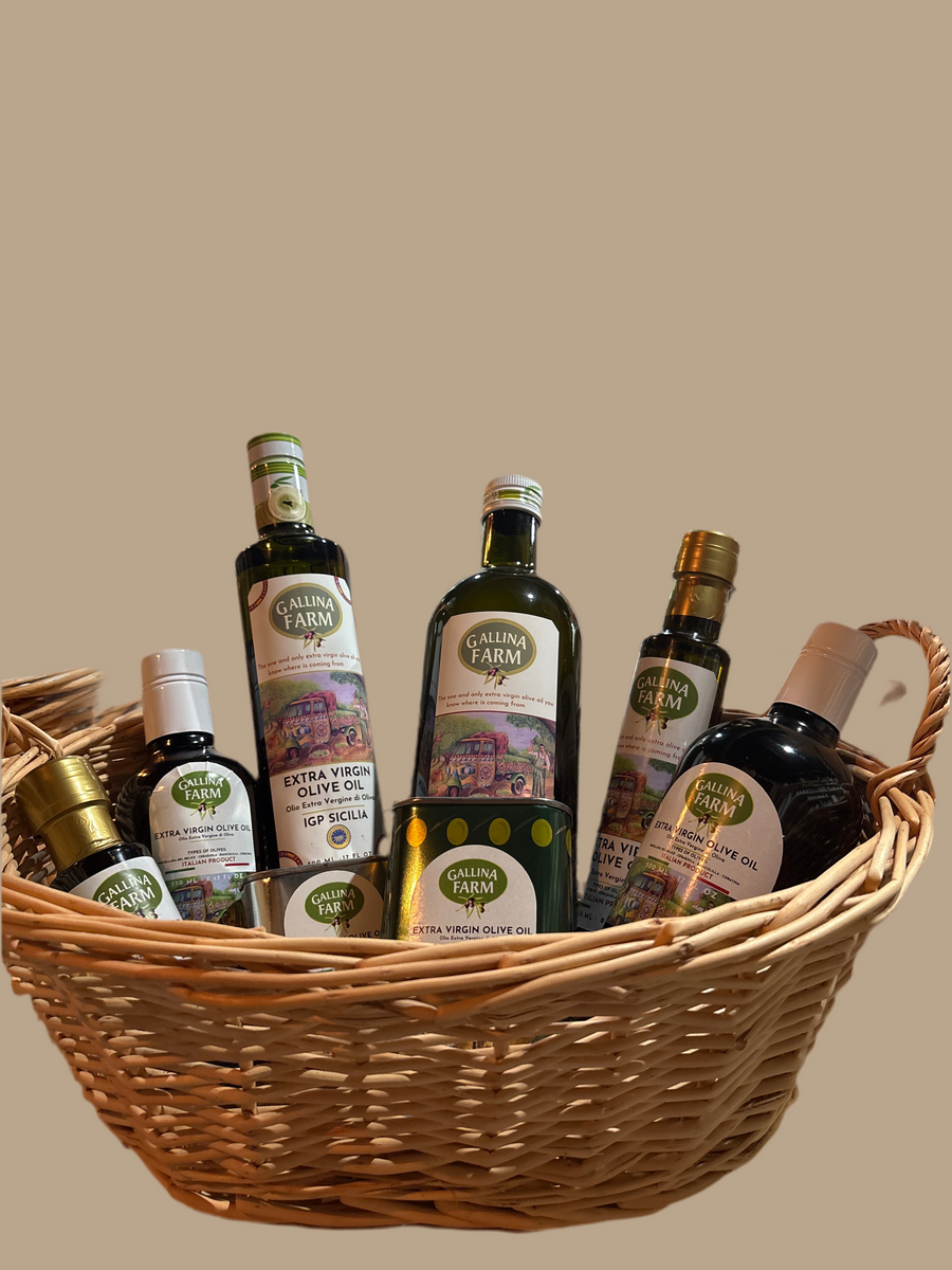 Special Gallina extra virgin olive oil gift basket – Gallina Fine Foods