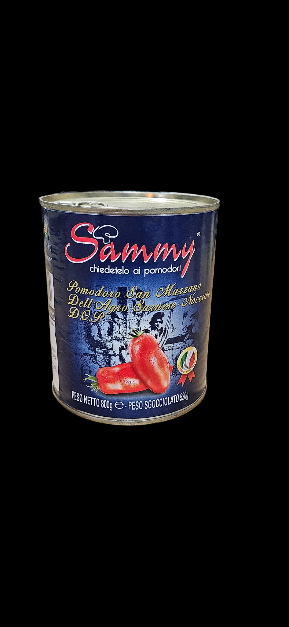 Sammy D.O.P San Marzano Tomatoes, 28 oz | 800g – Gallina Fine Foods