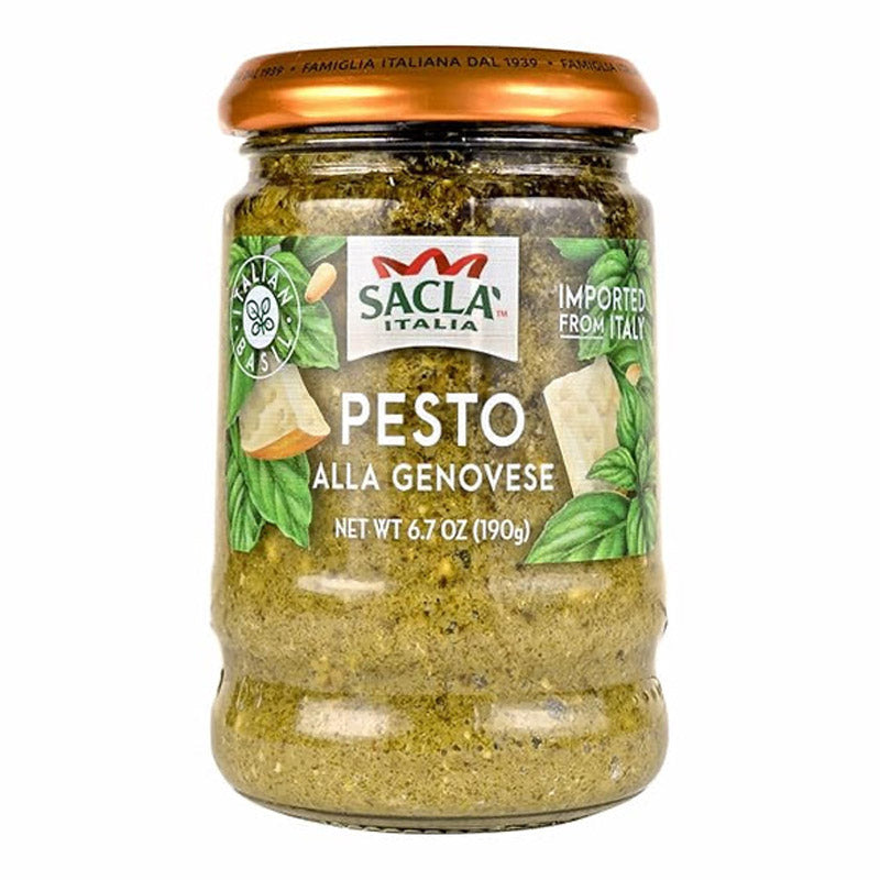 Sacla pesto alla genovese 6.7 oz – Gallina Fine Foods